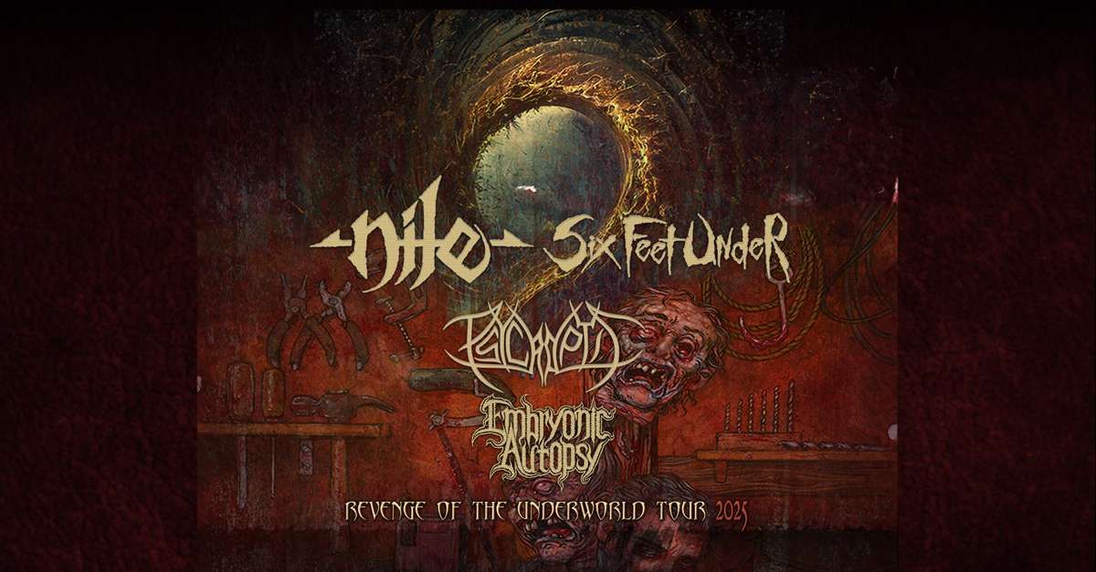 NILE Announces 2025 USA Tour With SIX FEET UNDER