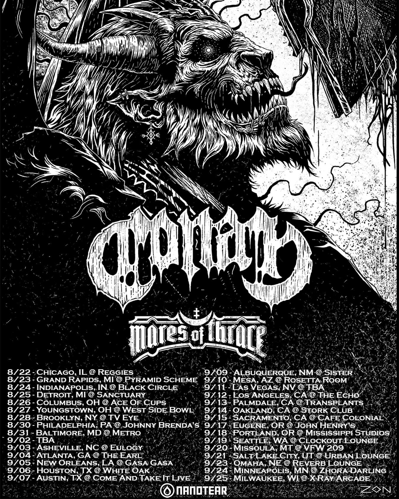 Conan Announce US Headline Touring Run