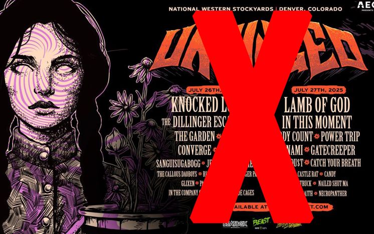 Unhinged Festival Cancelled